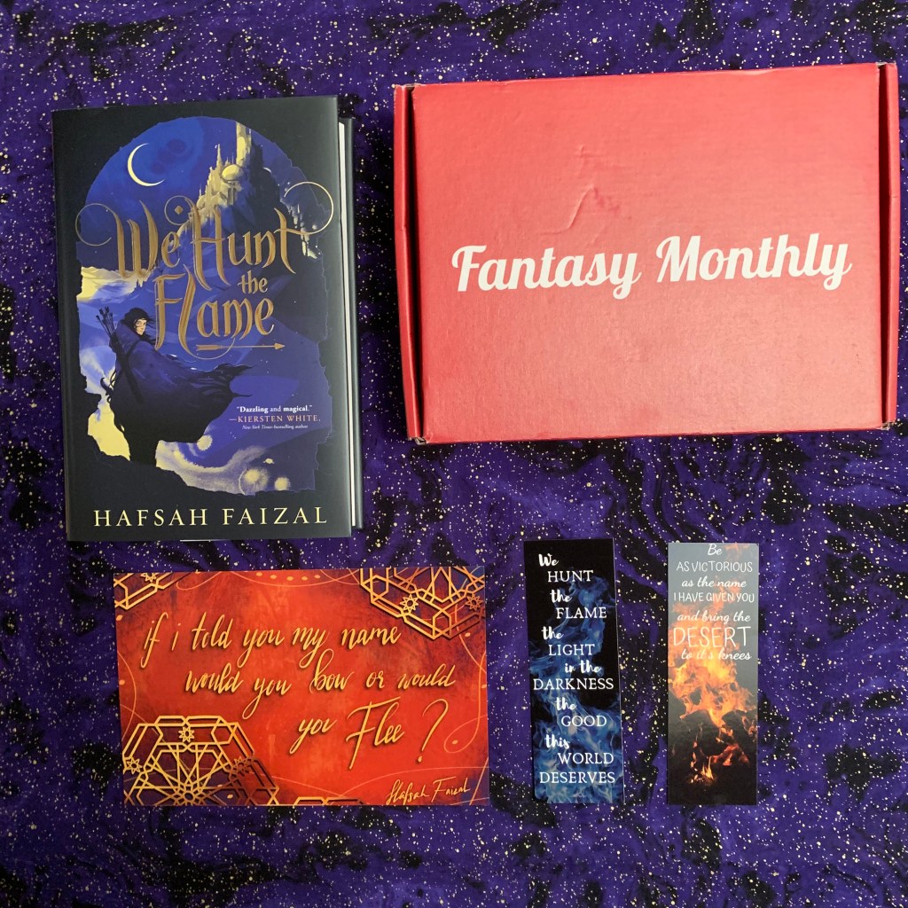 Unboxing – Fantasy Monthly May 2019 – Books Over Everything